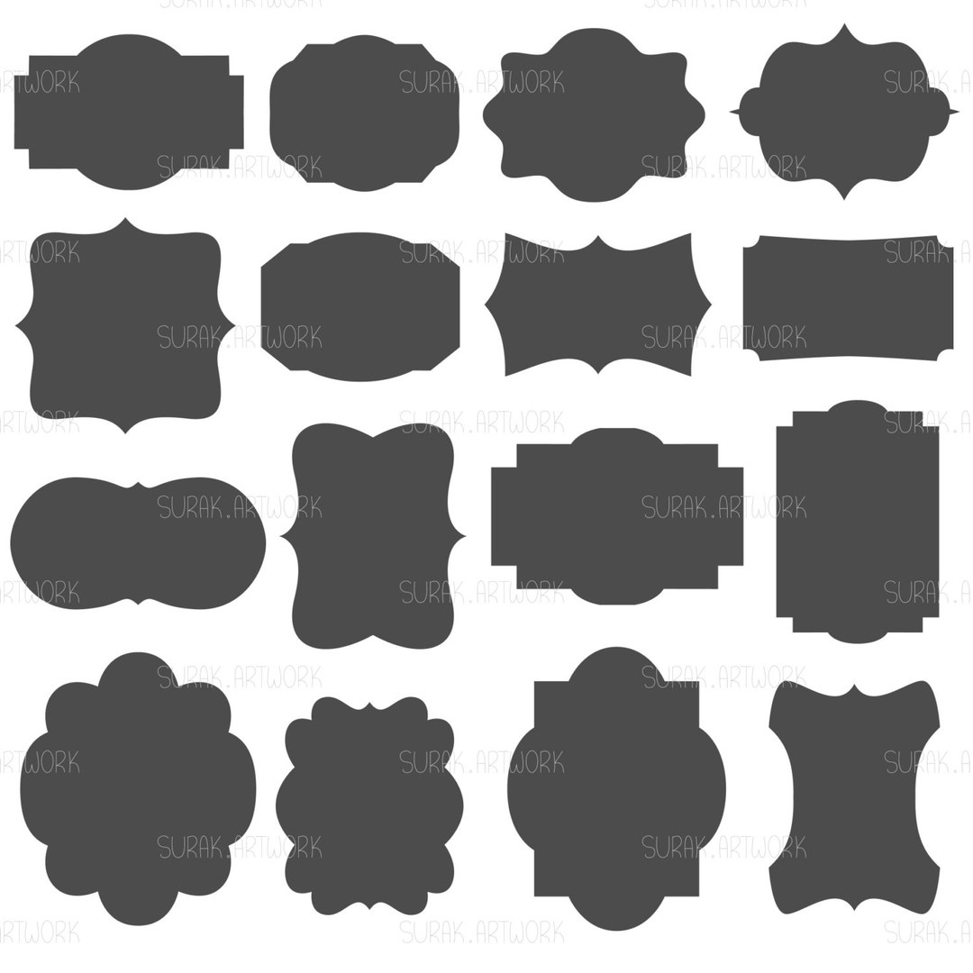 Frame Vector, Frame Clip Art, Graphic Design, Digital Labels, Files ...