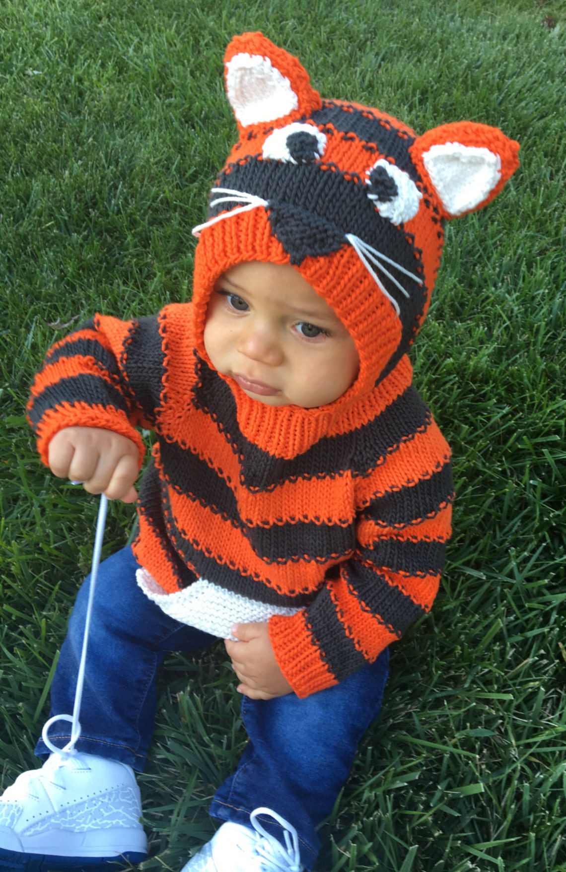 Lil' Tiger Knitting Pattern - Etsy