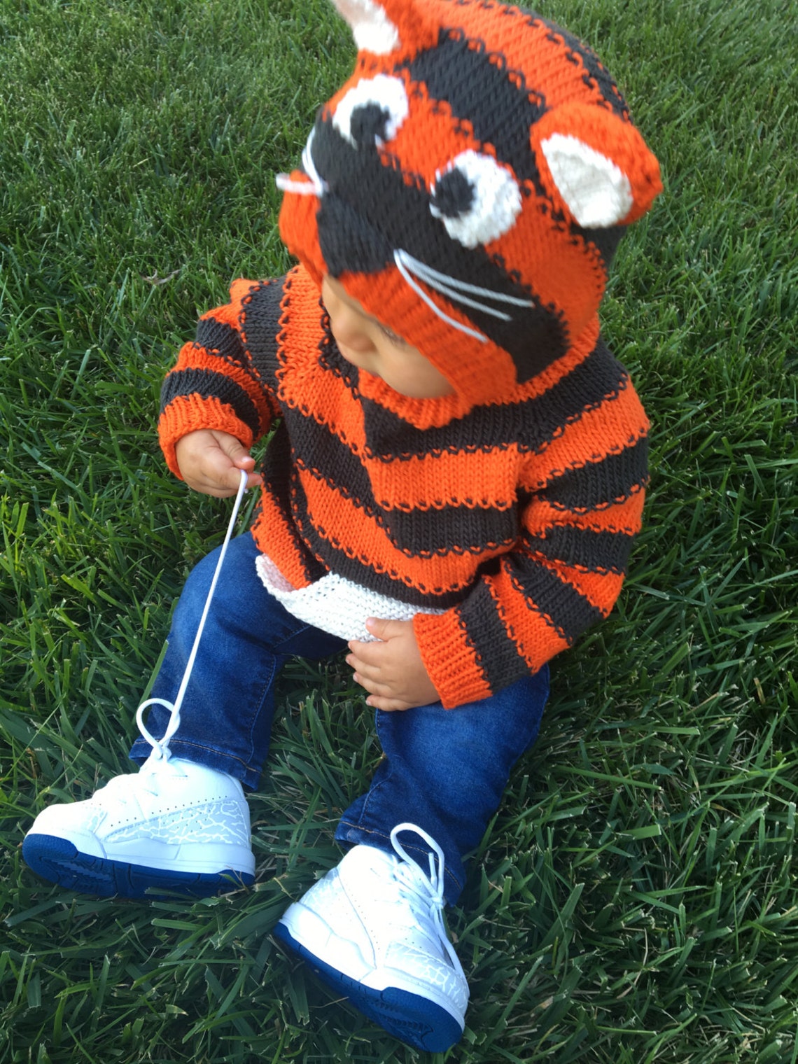 Lil' Tiger Knitting Pattern - Etsy