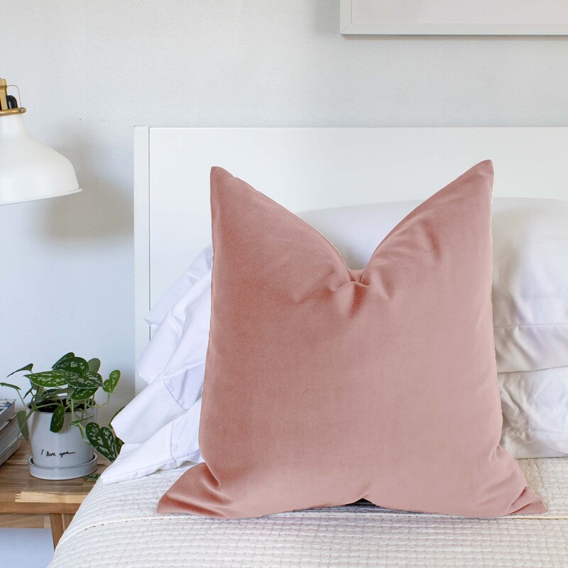 Pink Euro Sham - Etsy