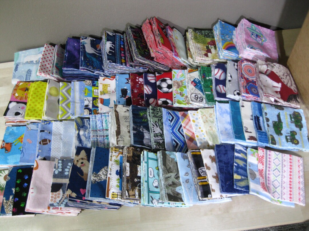 Bulk 5 Inch FLANNEL Squares - Etsy