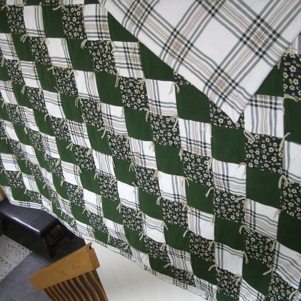 Flannel Quilt - Etsy