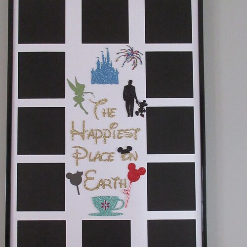 Disney Family Vacation Mickey Mouse Minnie Photo Frame Collage - Etsy