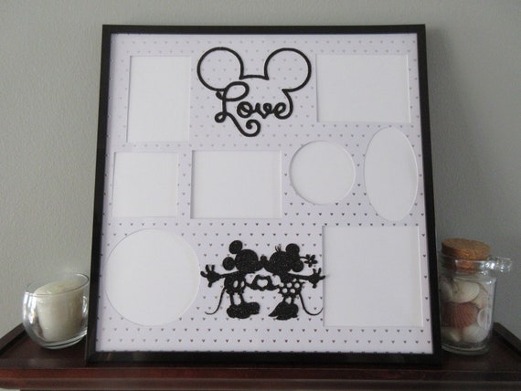 Disney Mickey Minnie Mouse Picture Frame Collage Photo Frame | Etsy
