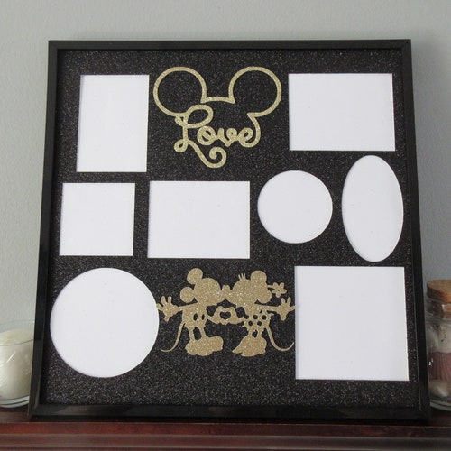 Disney Castle Photo Frame Collage Picture Frame Mickey Mouse - Etsy