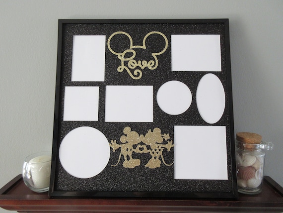 Disney Mickey Minnie Mouse Picture Frame Collage Photo Frame | Etsy