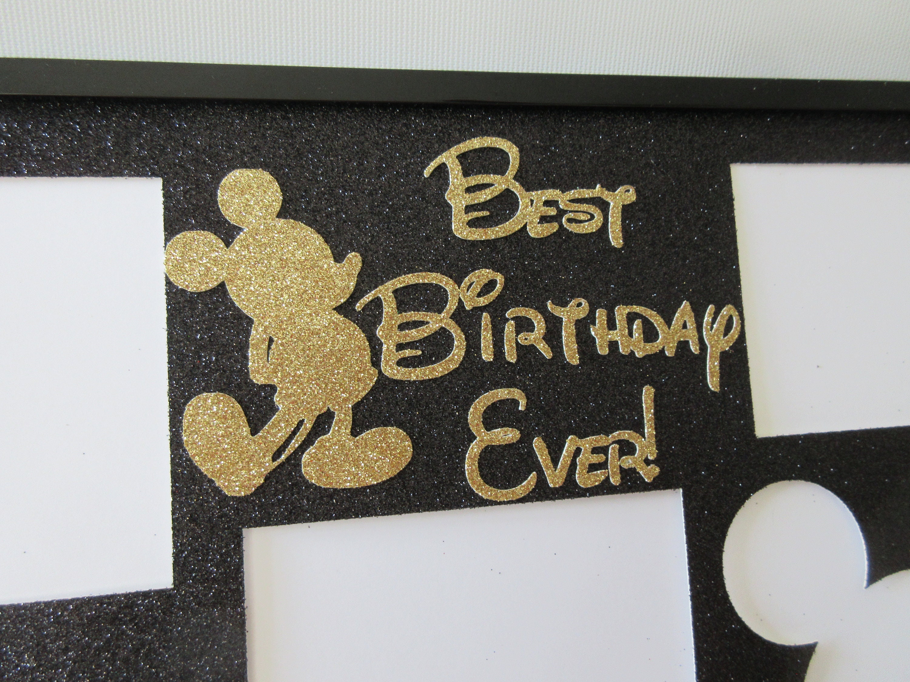 Disney Mickey Mouse Picture Frame Collage Photo Frame Birthday - Etsy
