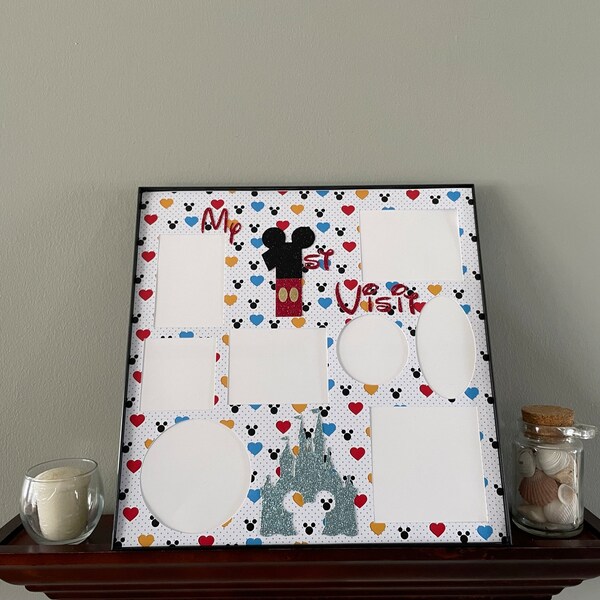 Disneyland First Visit Frame - Etsy