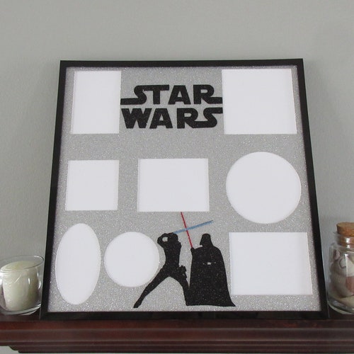 Star Wars Picture Frame Disney Collage Photo Frame - Etsy