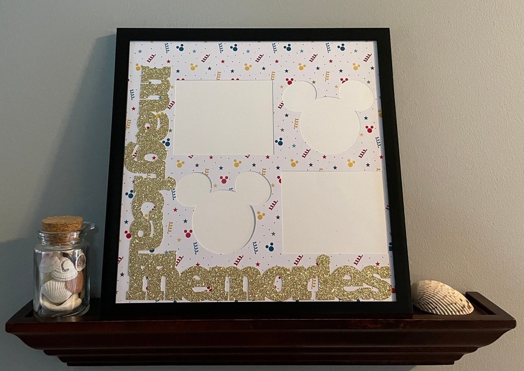 Disney Magical Memories Photo Frame Collage Picture Frame Mickey Mouse ...