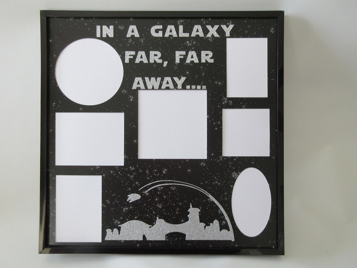 Star Wars Picture Frame Disney Collage Photo Frame | Etsy