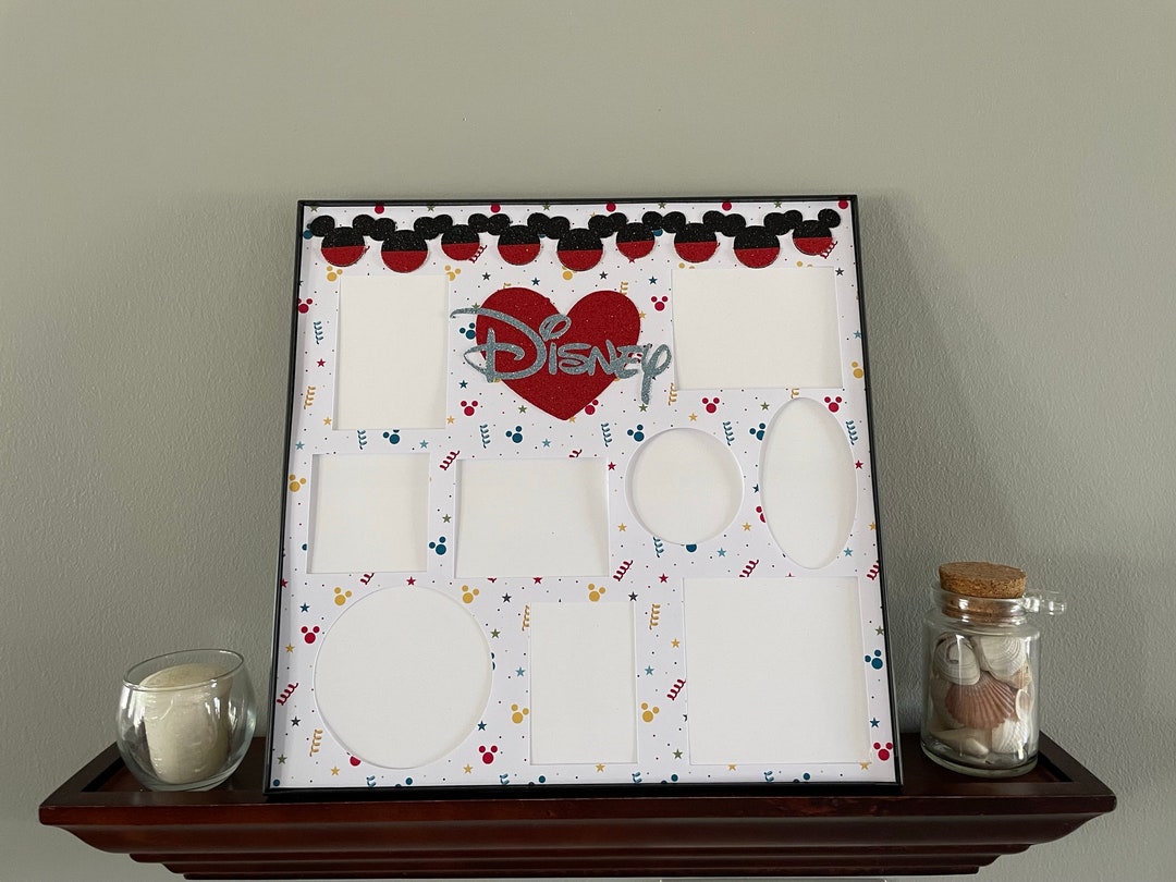 Disney Picture Frame/mickey Mouse Frame/disney World - Etsy