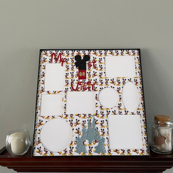 Disneyland First Visit Frame - Etsy