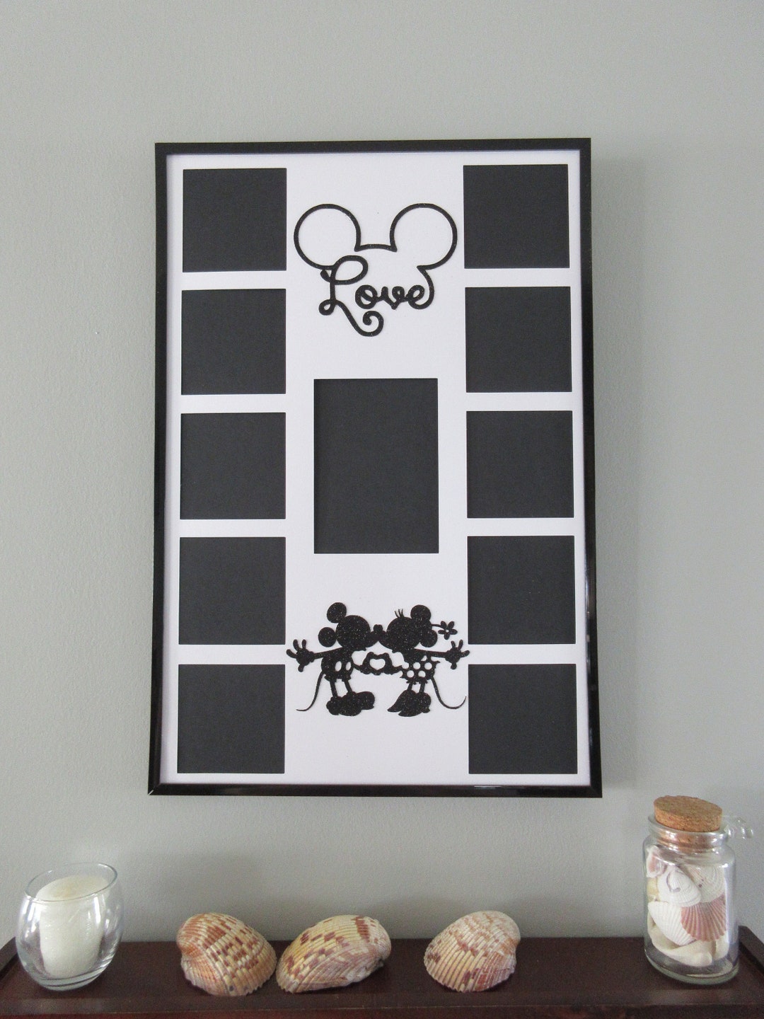 Disney Mickey Minnie Mouse Picture Frame Collage Photo Frame - Etsy