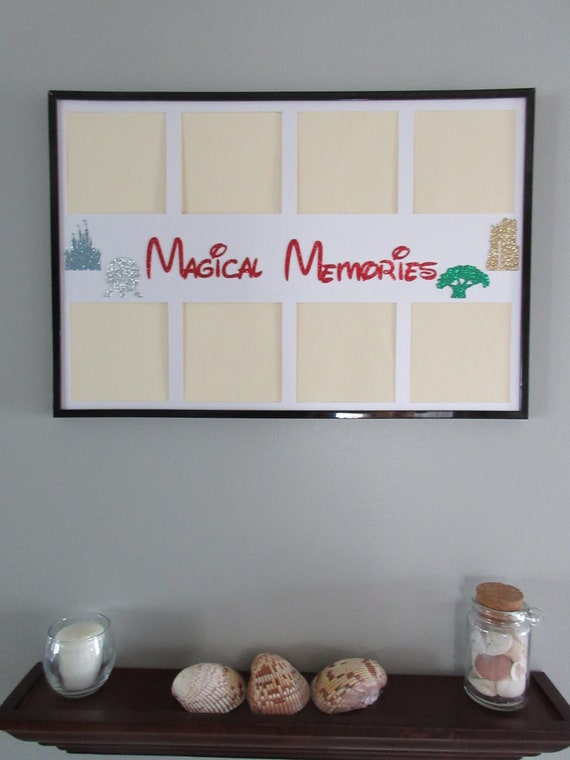 Disney Magical Memories Photo Frame Collage Picture Frame Four | Etsy