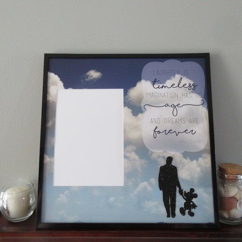 Disney Castle Photo Frame Collage Picture Frame Mickey Mouse - Etsy