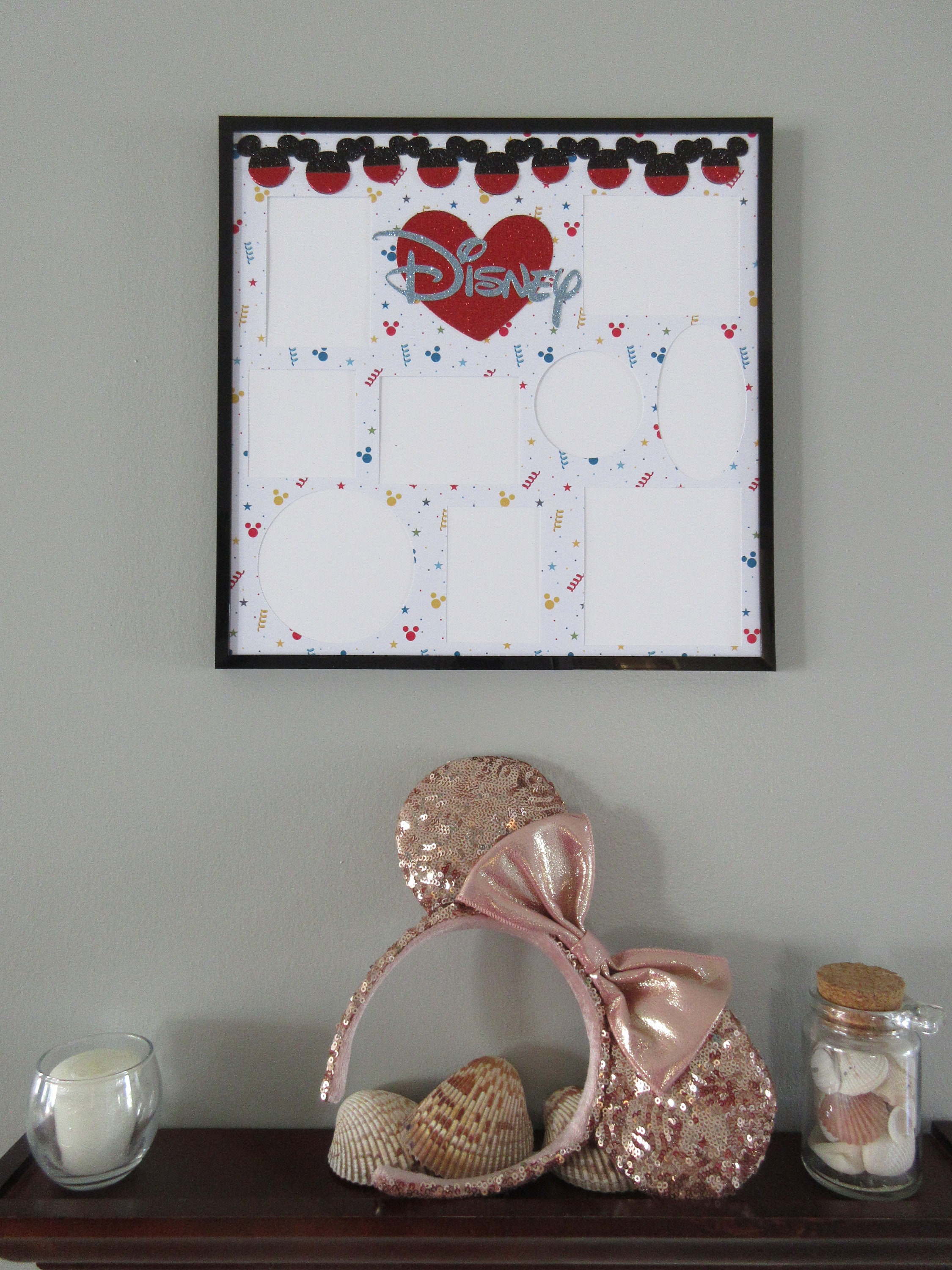 Disney Picture Frame/mickey Mouse Frame/disney World | Etsy