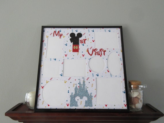 Disney Personalized Frame First Visit Vacation Picture 1st | Etsy