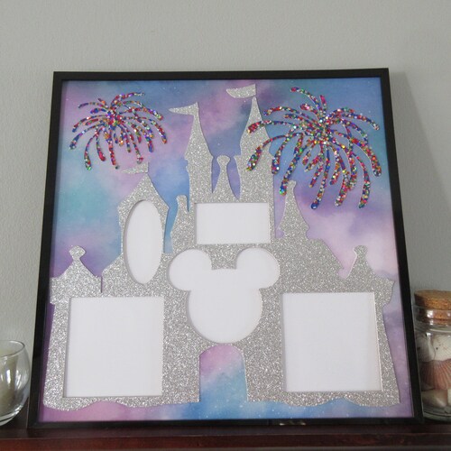 Disney Mickey Mouse Picture Frame Collage Photo Frame Birthday - Etsy