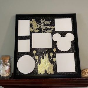 Disney Mickey Mouse Picture Frame Collage Photo Frame Birthday Disney ...