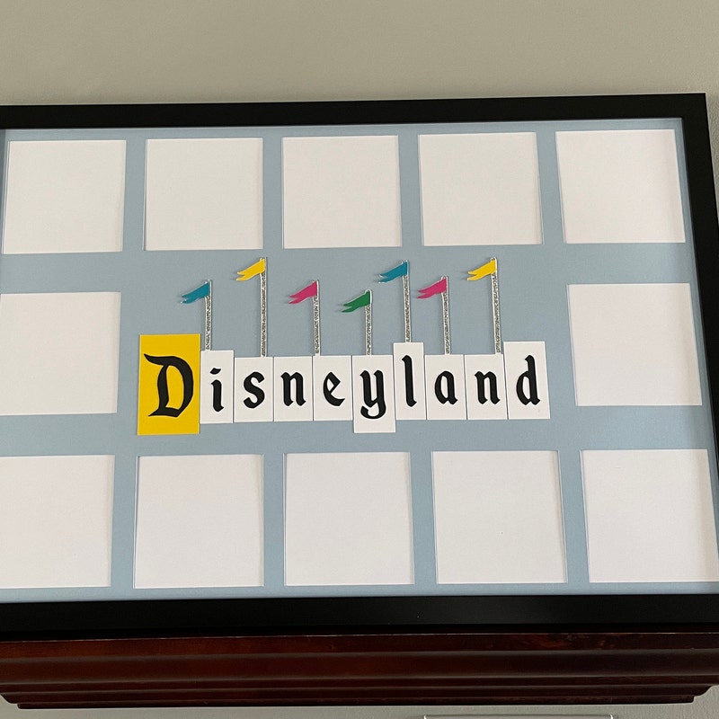 Disneyland 8x10 Picture Frames - Etsy