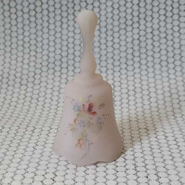 Pink Fenton Bell - Etsy