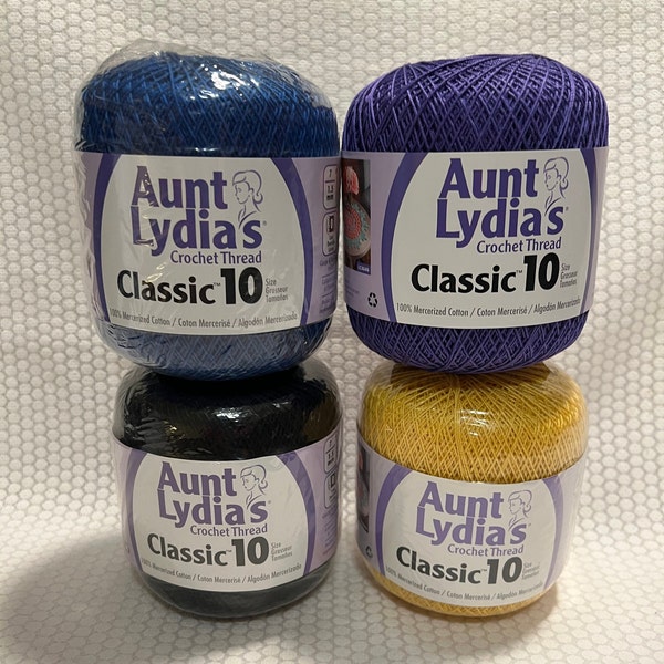 Aunt Lydia Crochet Thread - Etsy