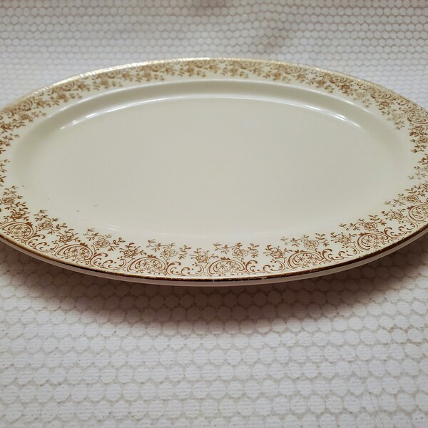 Edwin M Knowles Platter - Etsy