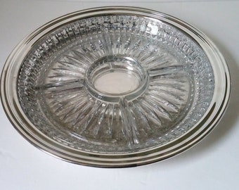 Silver Relish Tray | Etsy