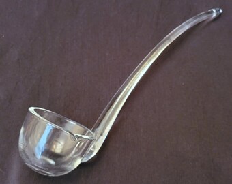Milk Glass Punch Bowl Ladle | Etsy