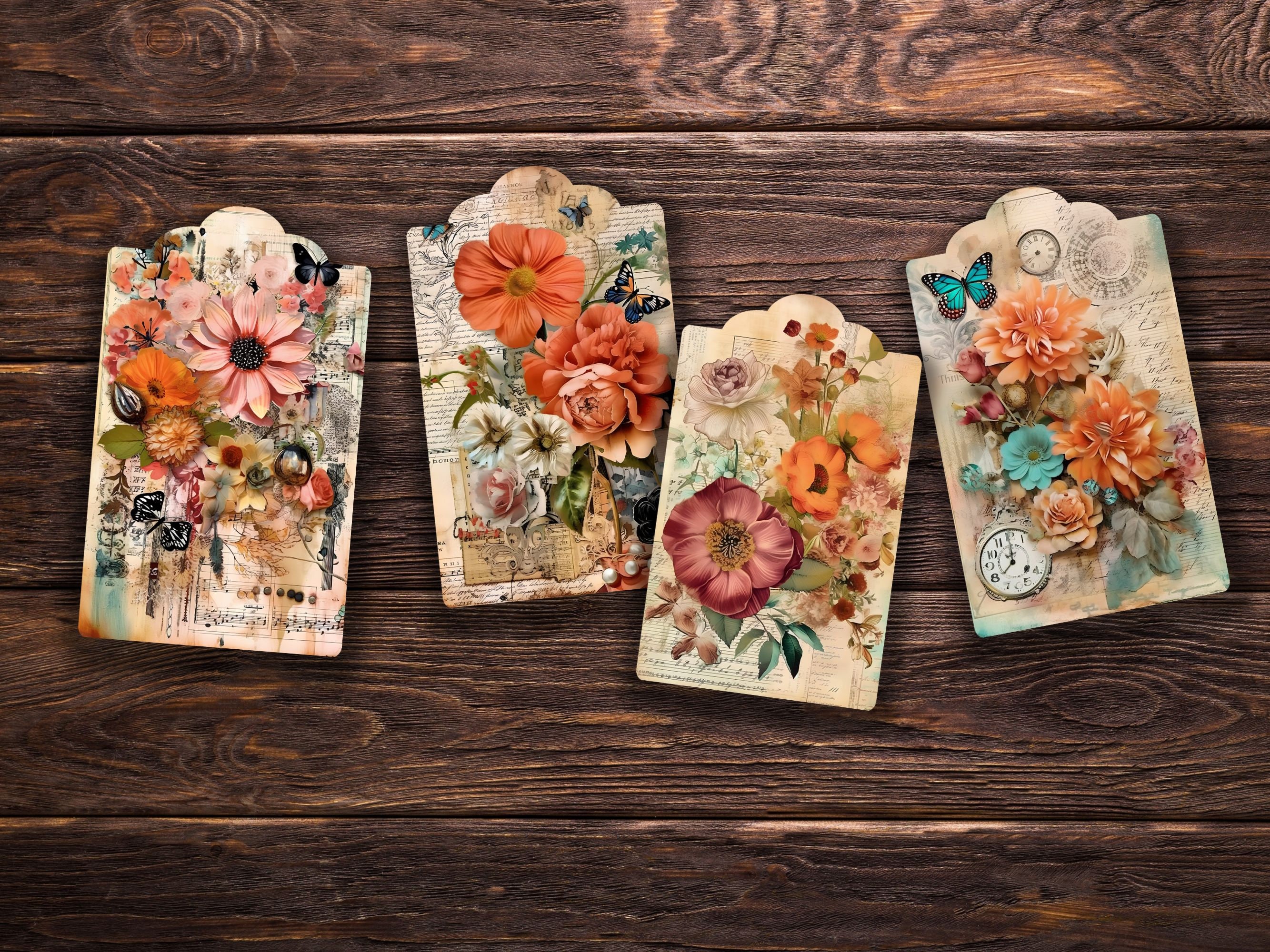 Boho Junk Journal Kit Printable Boho Pages Boho Ephemera - Etsy