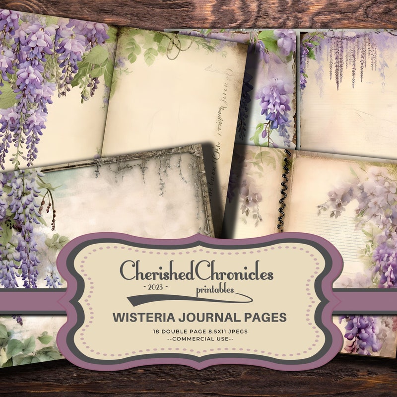 Paper Wisteria - Etsy
