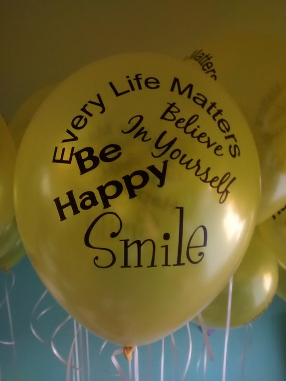 Printed Balloons Personalised