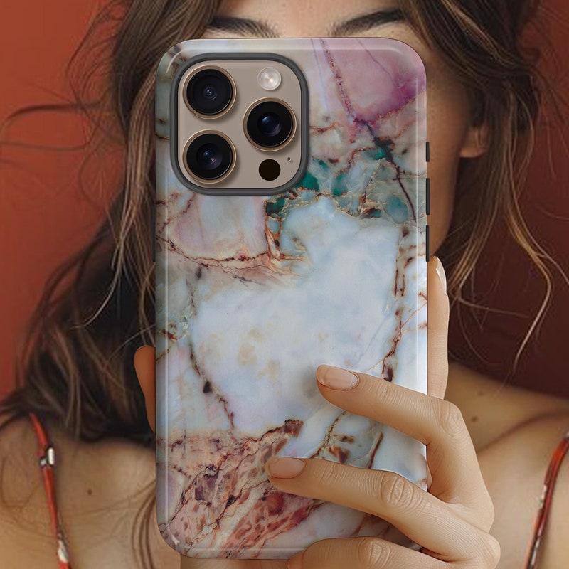 Marble iPhone Phone Case - Etsy