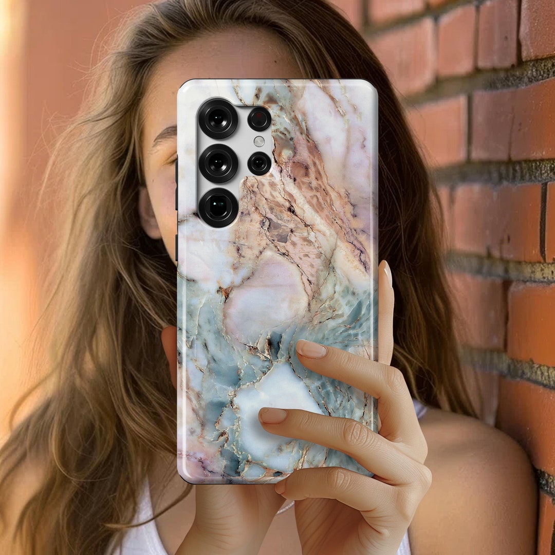 Marble Granite Phone Case: Galaxy S24 Ultra, S23, S22, S21, S20, Note ...