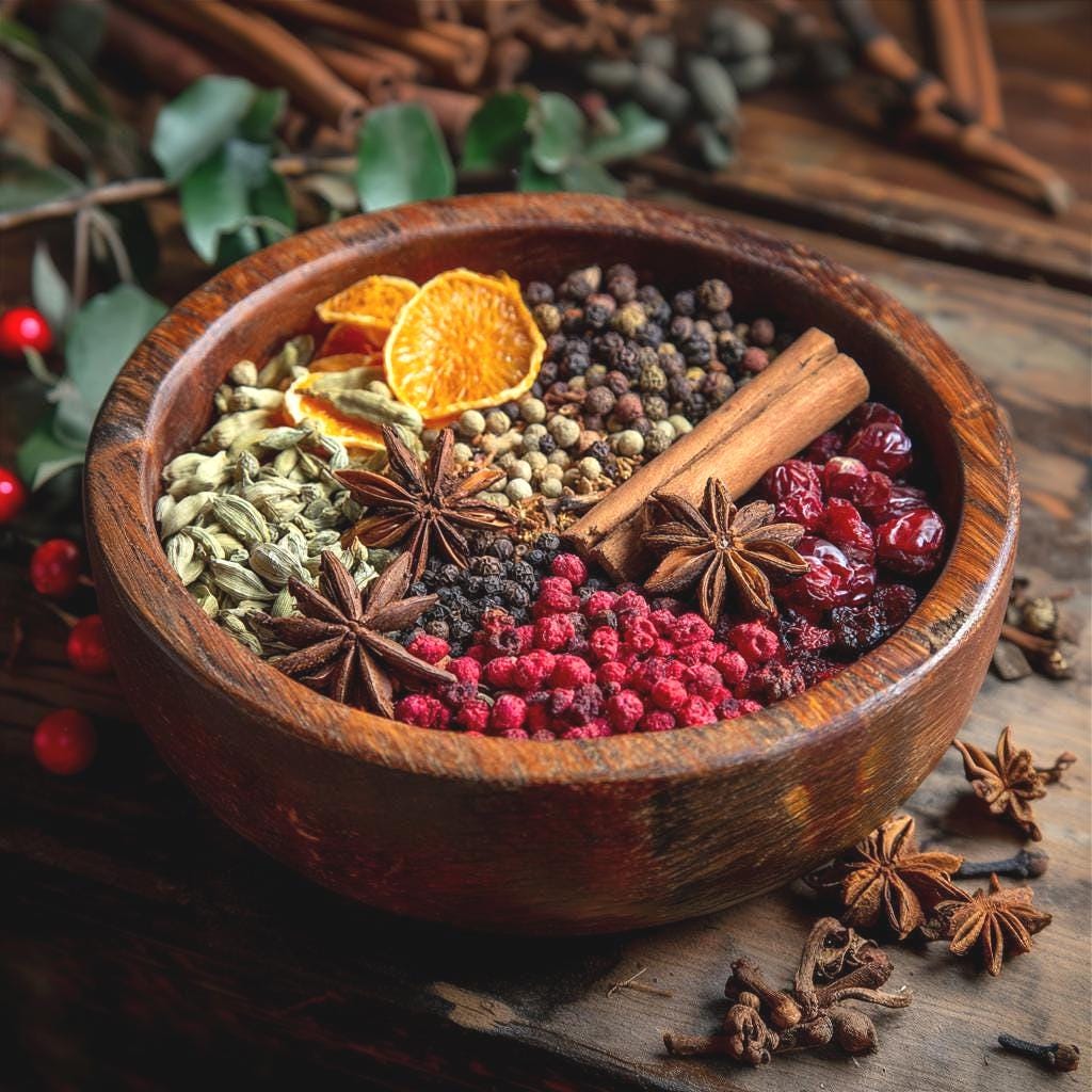 Christmas Simmering Spices, Holiday Hostess Gift, Potpourri Holiday ...
