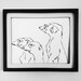 Prairie Dog Wall Art/minimalist Line Art/animal Sketch/prairie Home ...