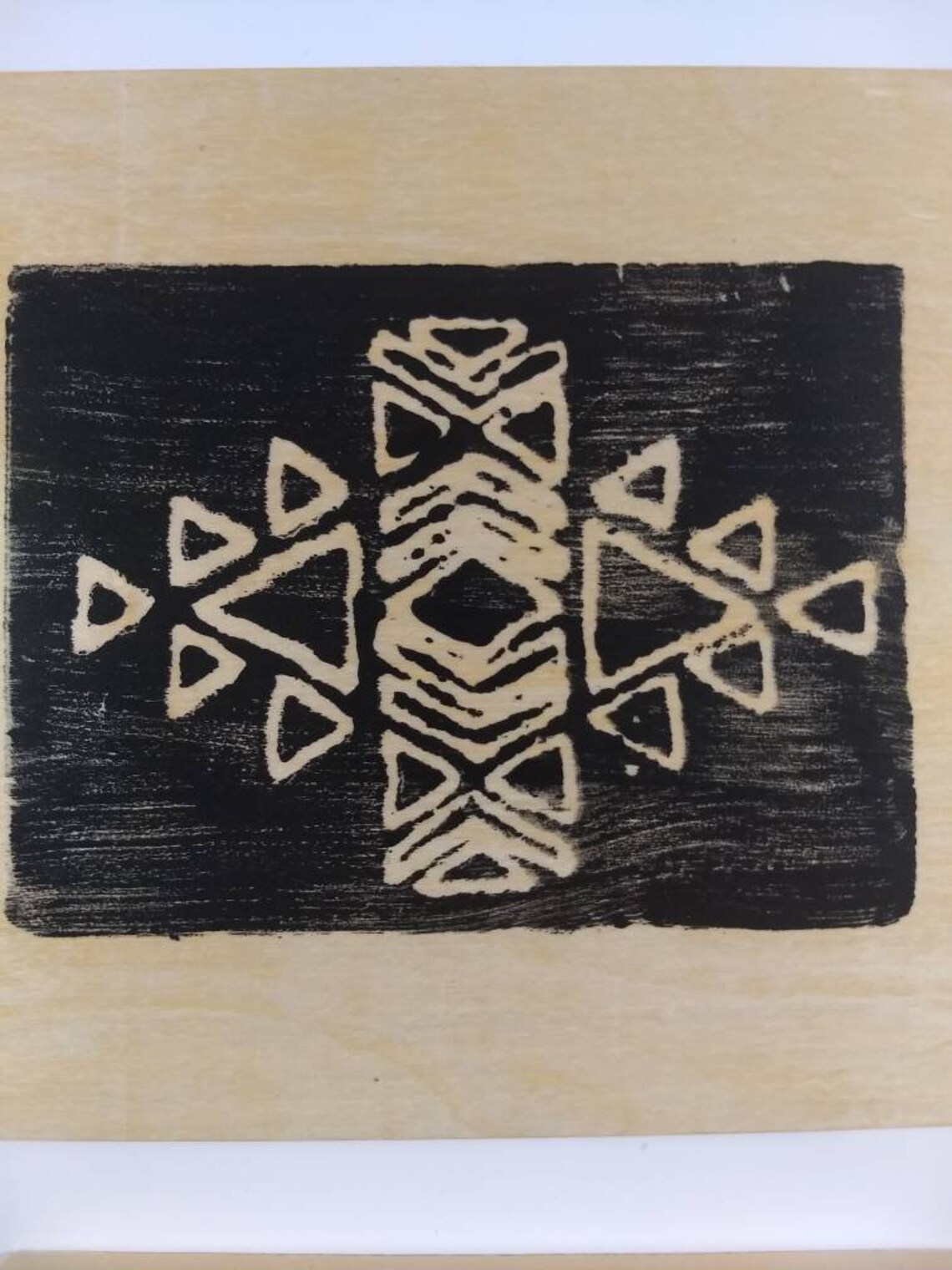 Set of 5 Aztec Inspired Wood Art. Bohemian Wall Decor. Boho | Etsy