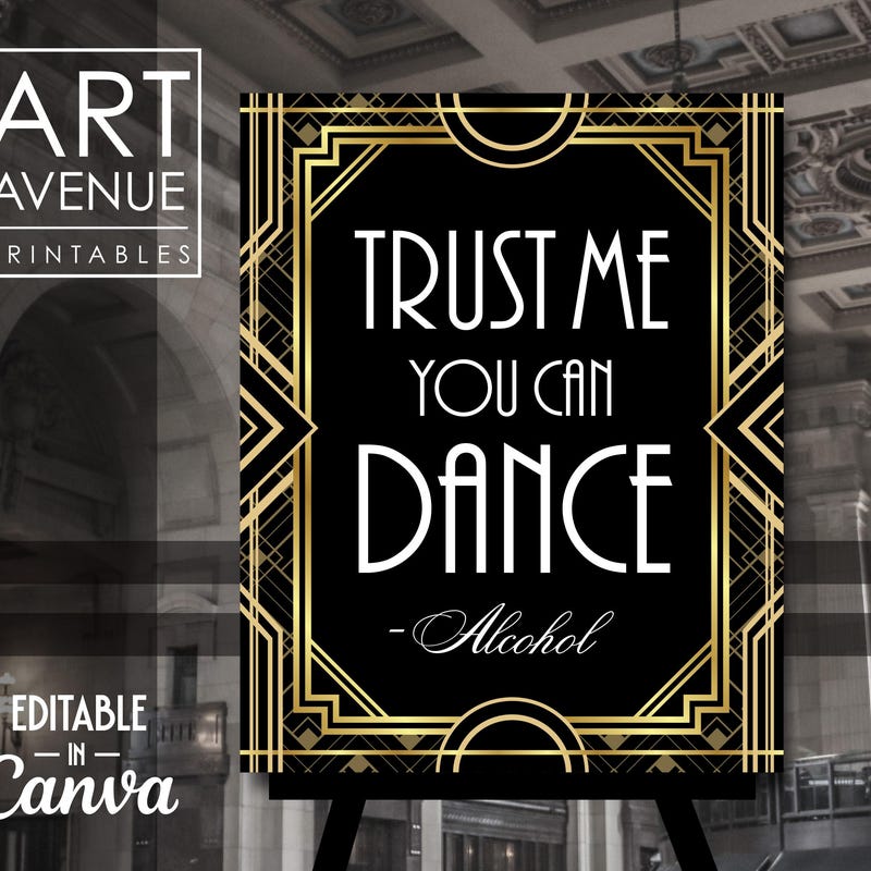 You Can Dance Sign - Etsy