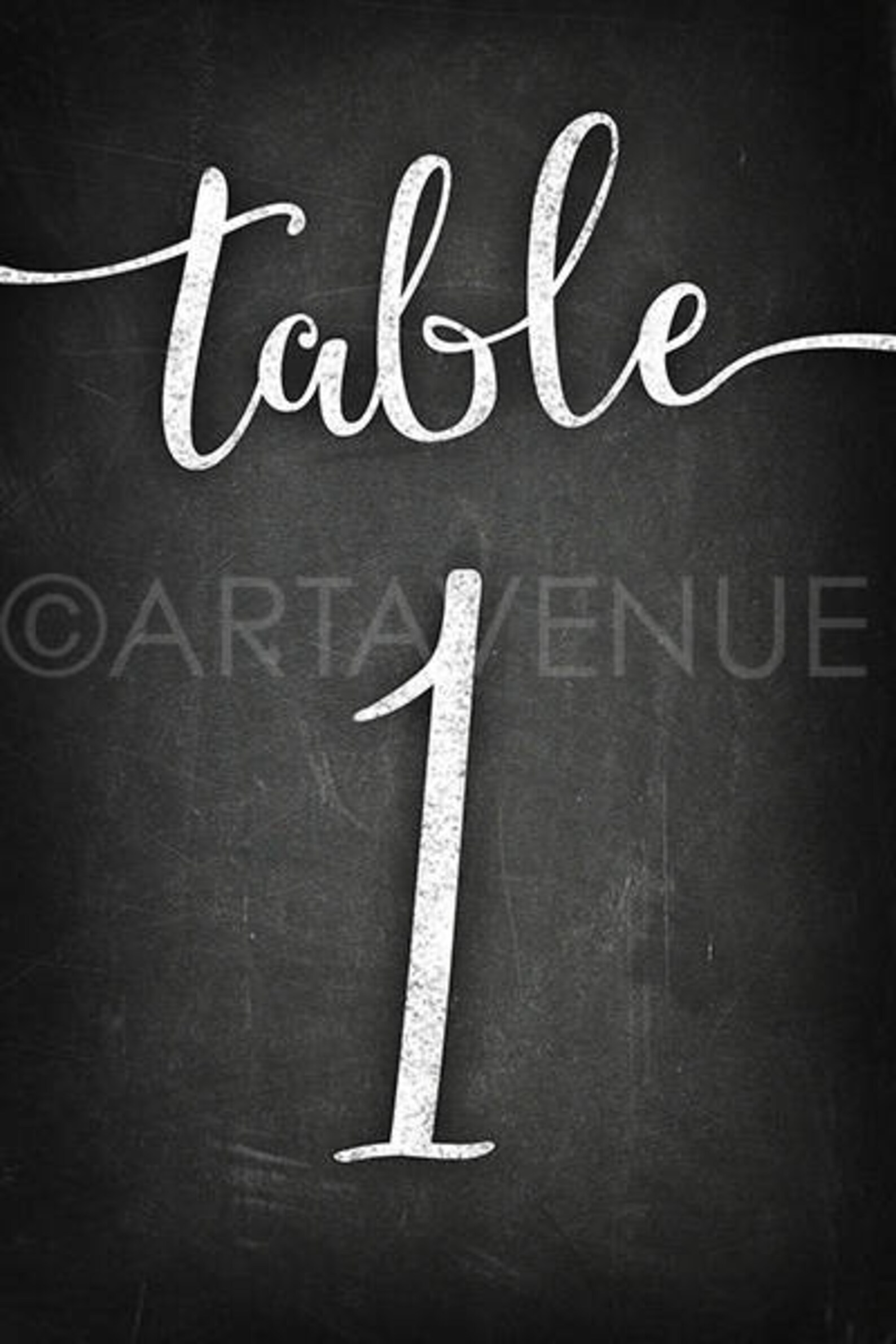 Chic Wedding Sign Printables / TABLE SIGNS / Chalk Table - Etsy