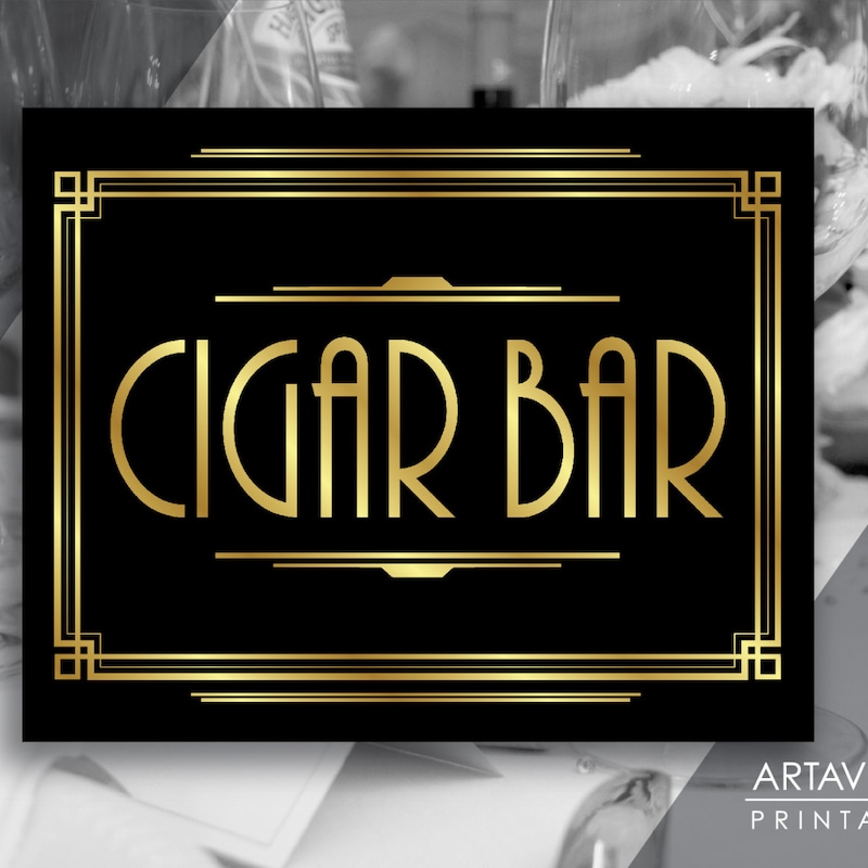Cigar Bar Sign - Etsy