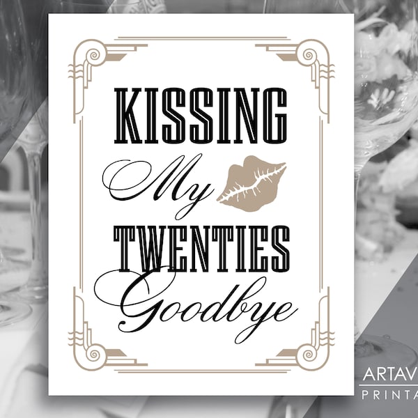 Goodbye Roaring 20s - Etsy