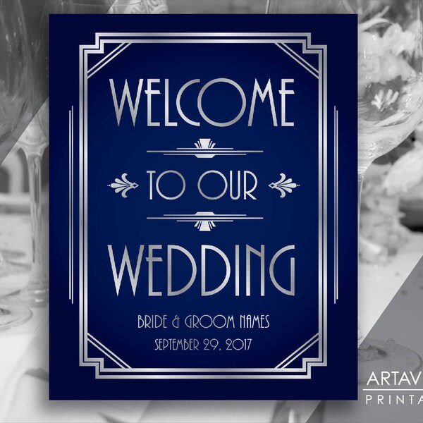 Silver Wedding Decor - Etsy