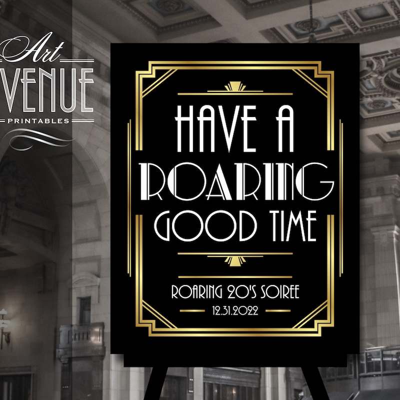 Roaring 20s Party Decorations - Etsy