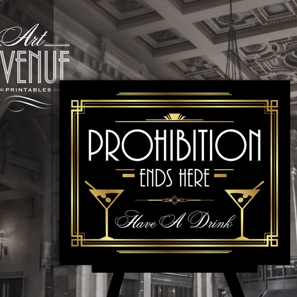 Prohibition Party - Etsy