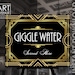 Giggle Water Sign Printable, Great Gatsby Speakeasy Party Sign ...