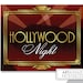 HOLLYWOOD Printable Art Movie Theme Sign hollywood Night Faux Gold ...