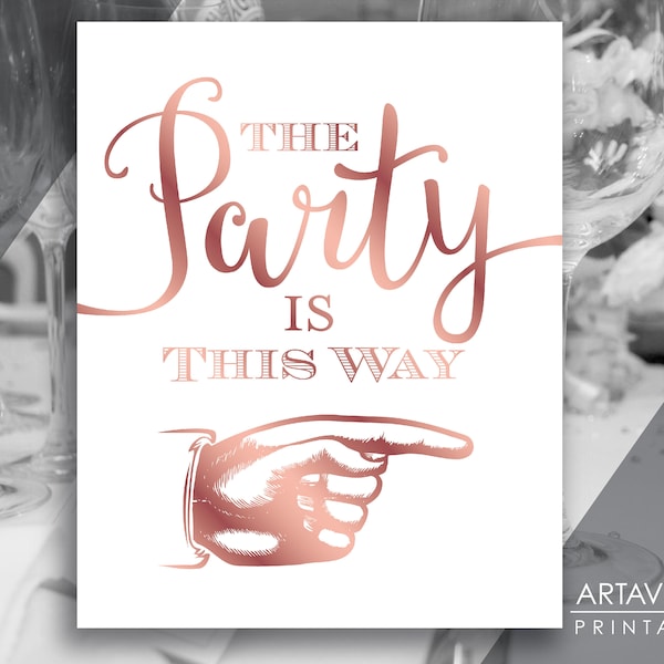 This Way Sign - Etsy