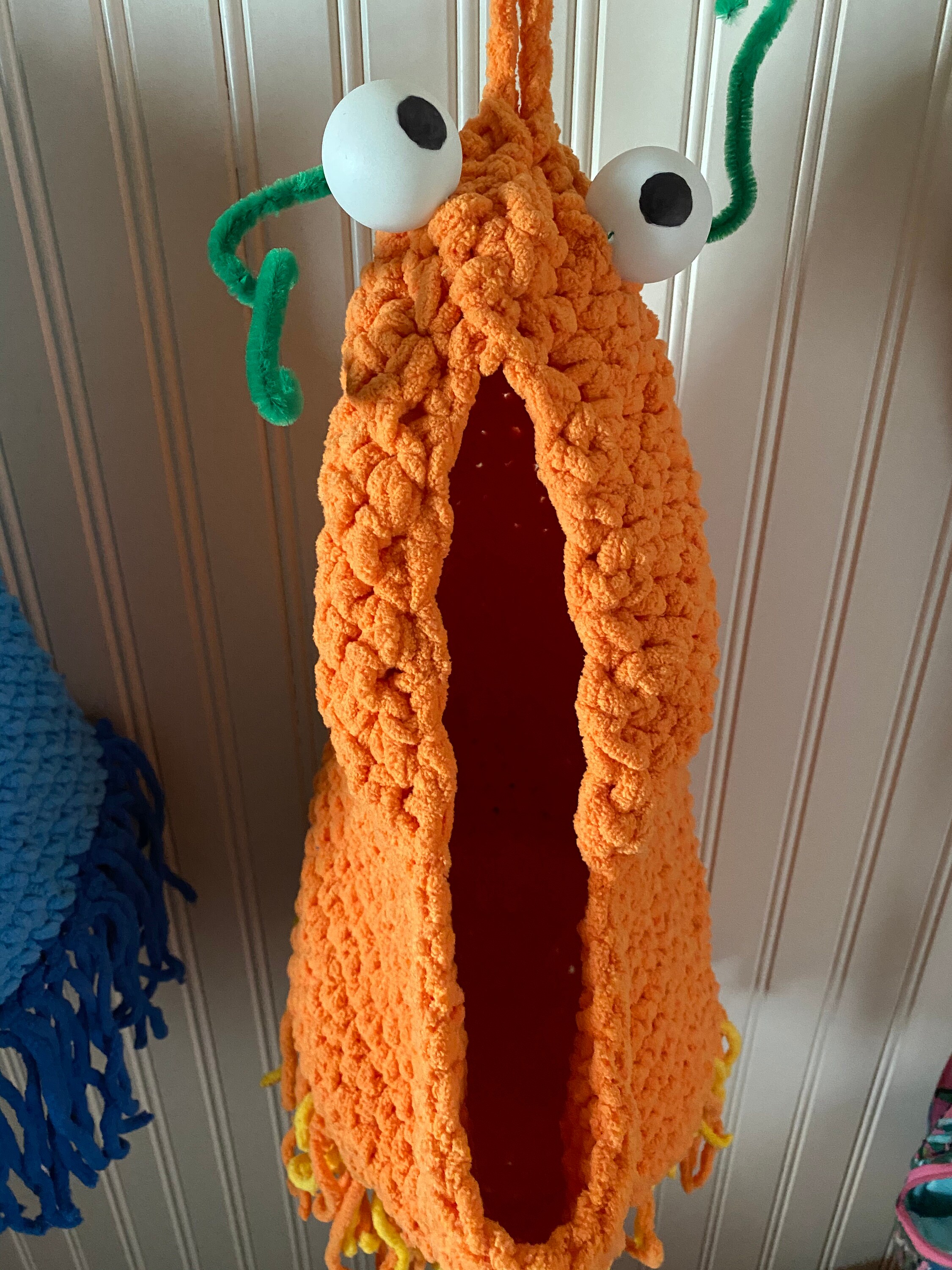 Yip Yip Alien Sesame Street Fun Hanging Storage Basket - FREE SHIPPING - Etsy
