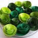 Paper Flowers Green Paper Roses Set of 12 - Etsy